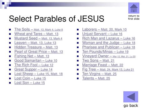 Ppt Parables Of Jesus Powerpoint Presentation Free Download Id 5101802