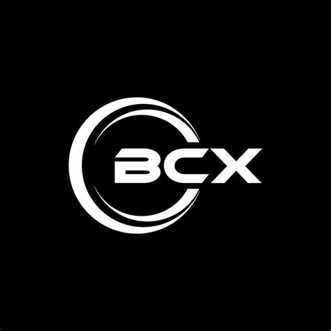 Diseño Del Logotipo De La Letra Bcx En La Ilustración Logotipo