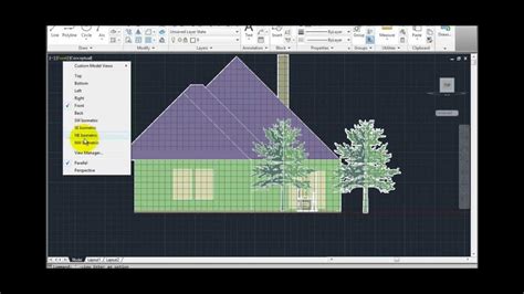 autocad 2012 using in canvas viewport controls youtube