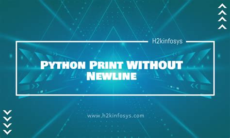 how to python print without newline