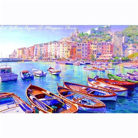 32％割引ブランドのギフト 原画 アクリル画 水彩画 夜景 絵画 風景画 ヨーロッパ 夕景 スペイン 絵画 タペストリ 美術品 Ota On