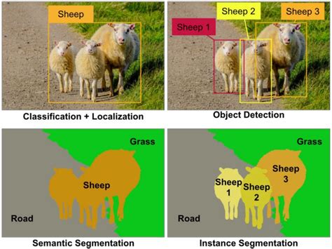 terminology what is the difference between object detection semantic