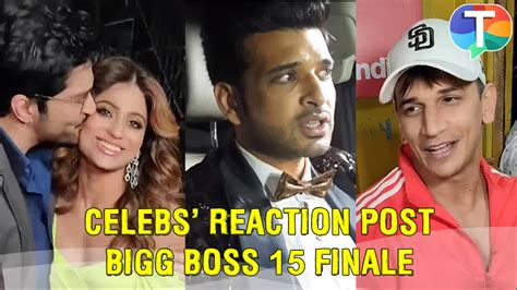 Bigg Boss 15 Finale Raqesh Kisses Shamita Karan Rashami And Others
