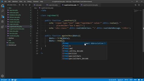 oop php project todo part 5 login login email youtube