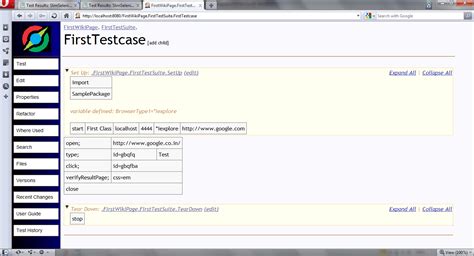 selenium webdriver with fitnesse