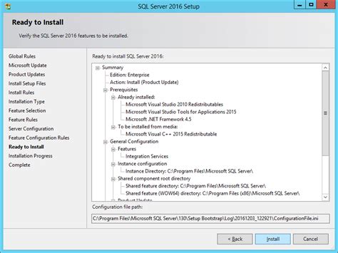 how to install microsoft sql server 2016 installing sql