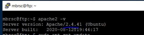 upgrade apache to latest version in ubuntu server 20 haneef puttur