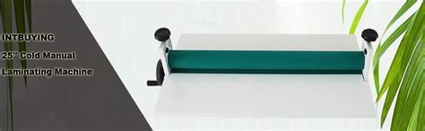 Intbuying Manual Cold Roll Laminator 25 Laminating