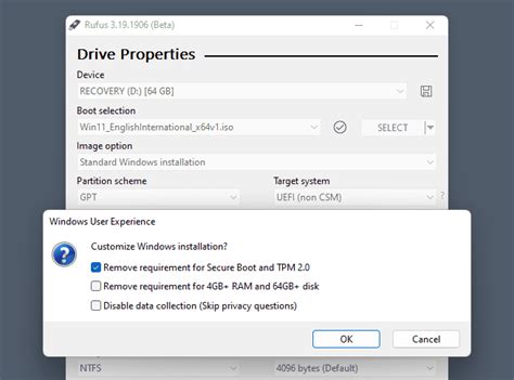 Rufus đã Có Tính Năng Bypass Login Tài Khoản Khi Cài Windows 11 Asus