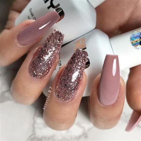 60 Trendy Glitter Coffin Nail Designs Xuzinuo Page 22