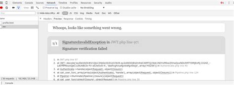 php profile is not showing when i login with facebook using