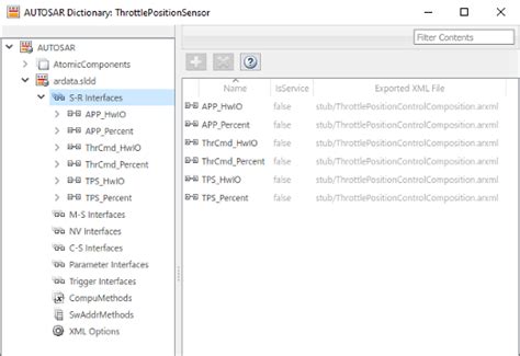 create simulink representation of autosar arxml software n composition