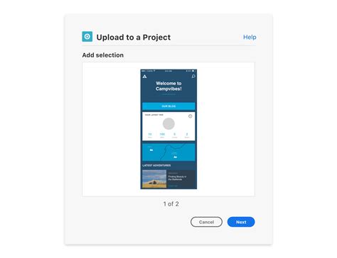 modal popup ui design lightroom everywhere