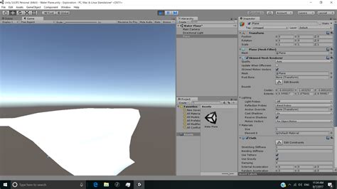 unity game engine unity3d vertices and edges of a plane aren t