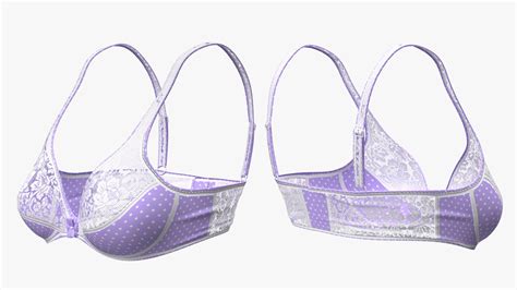 3d Model Floral Lace Lingerie Turbosquid 1782465