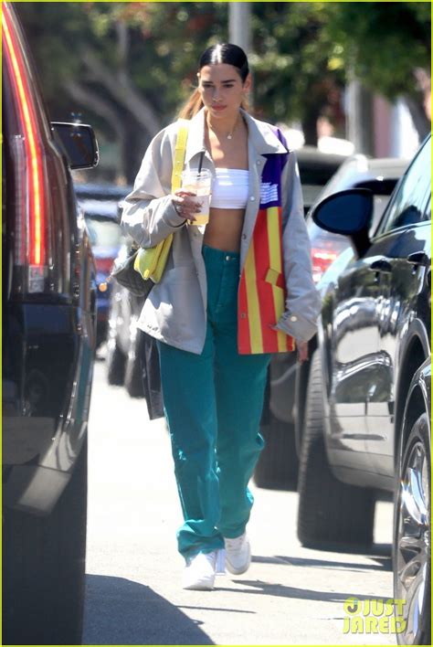 Dua Lipa Flashes Her Toned Abs During A Day Out In Weho Photo 4336080