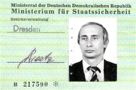 Putins Stasi Id Is Found In German Archive The New York Times