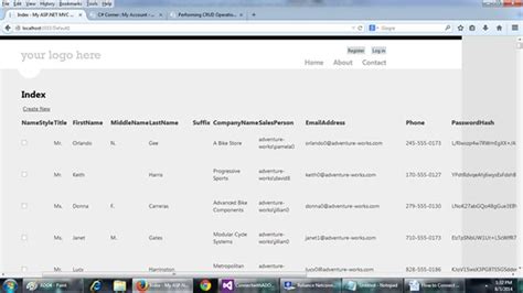 how to connect ado entity framework with mvc in simple steps