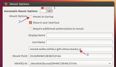 linux error mounting for ntfs partition in ubuntu 16 04 in terminal