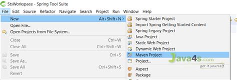 spring boot maven hello world example step by step