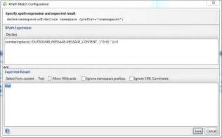 comparing operands xpath assertion expression with expected result in