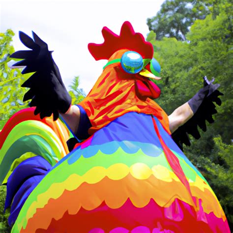 Kooy Inflatable Costume Adult Rooster Ride On Chicken Costume Review