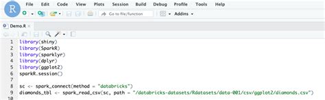 how to develop shiny applications in databricks