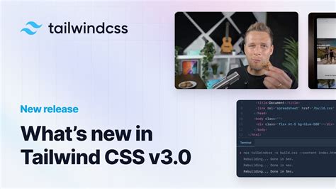 what s new in tailwind css v3 0 youtube
