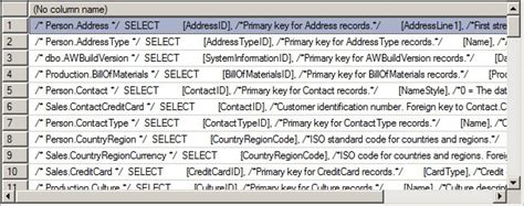 exploring sql server table metadata with ssms and tsql