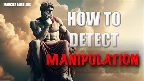 Stoic Lessons To Avoid Being Manipulated Marcus Aurelius Stoic