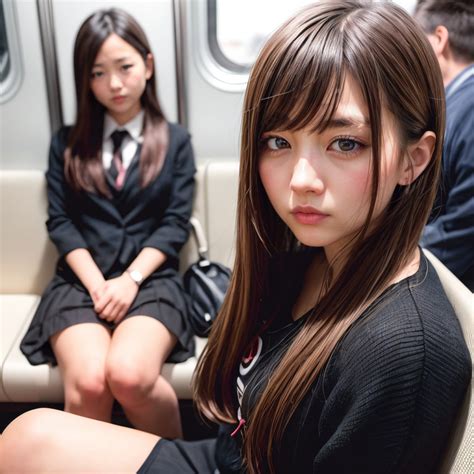 盗撮がバレて目が合う瞬間【電車・j 編】 ☆あいはら きの子☆フェチai愛