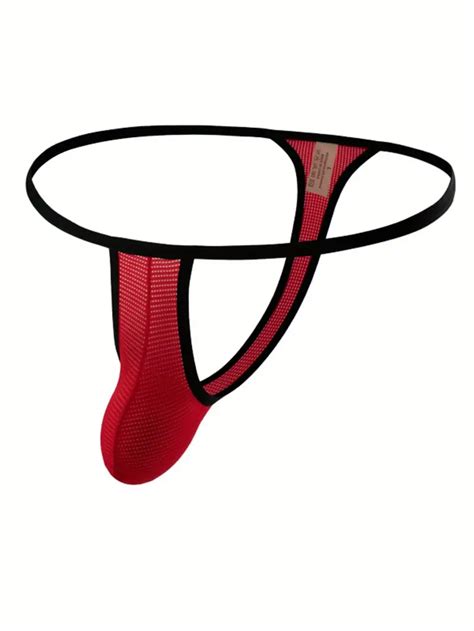 Mens Sexy Butt Flaunting T Back Low Waist Sexy G Strings And Thongs