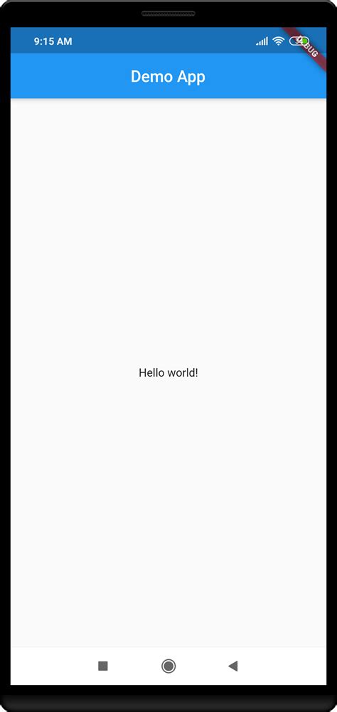 flutter app running on debug mode only for flutter itecnote