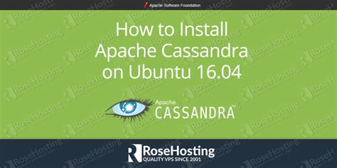 how to install apache cassandra on ubuntu 16 04 rosehosting