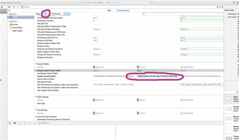 ios xcode 5 how to add header search path and use gdataxmlnode