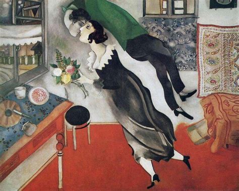 13 Pinturas De Marc Chagall Para Lograr Una Relación Casi Perfecta