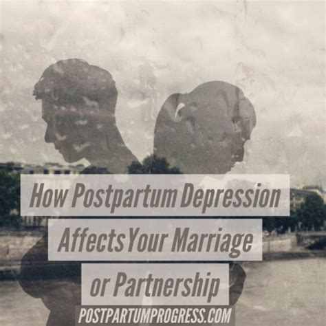 How Postpartum Depression Affects Your Marriage Or Partnership