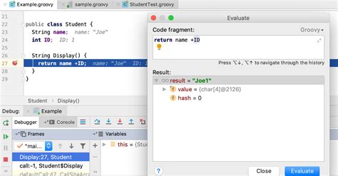 运行、调试和测试 groovy intellij idea 中文网