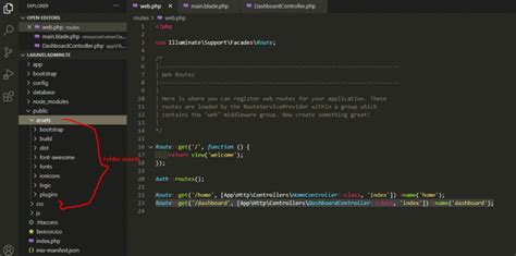 installing adminlte as backend admin panel laravel project
