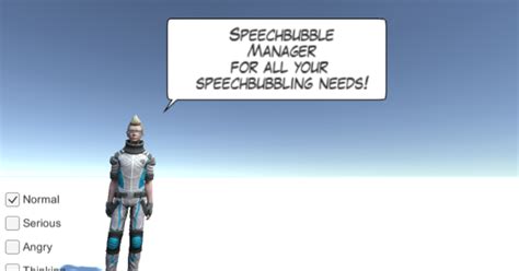 speech bubble manager gui tools unity asset store