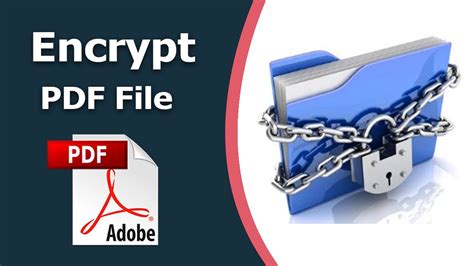 how to encrypt a pdf file using adobe acrobat pro dc youtube