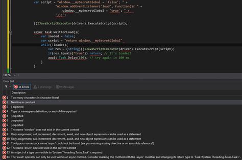 c waiting for a page to load in selenium webdriver