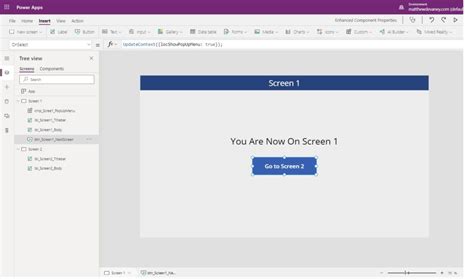 power apps component with an onselect property matthew devaney