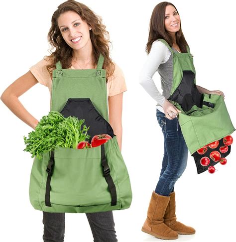 Osznmmg Gardening Apron With Pockets Gardening Apron For