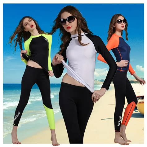 Hisea 0 5mm Neoprene Wetsuit Women Swimsuit Equipments For Diving Scuba
