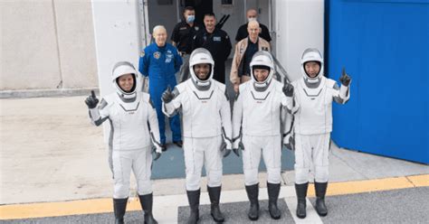 Four Astronauts Take Off For Iss In Historic Nasa Spacex Mission