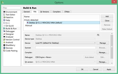 visual c qt creator 2 8 1 msvc 2013 express no