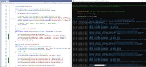 ilogger log loginformation output not visible in log stream or log