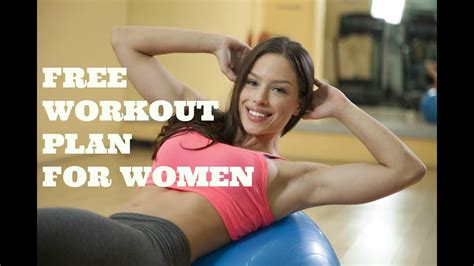 free beginners fitness plan for women to lose weight and tone up with