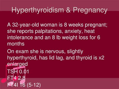 Ppt Hyperthyroid In Pregnancy Powerpoint Presentation Free Download